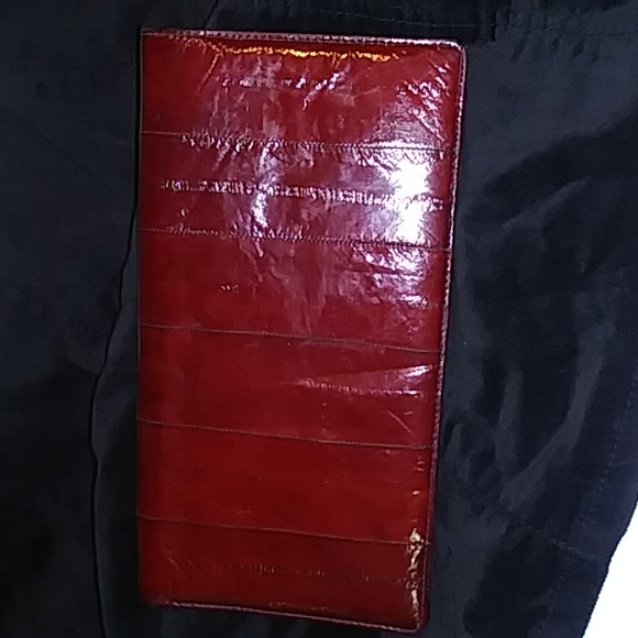 Accessories | Eel Skin Wallet With Many Spaces For Cards Etc | Poshmark